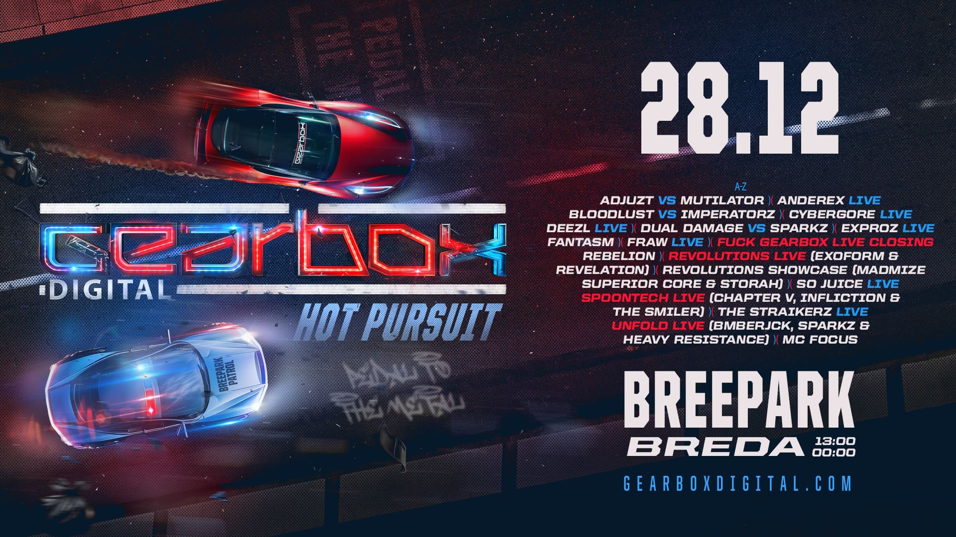 Gearbox Digital Hot Pursuit - Breepark Breda
